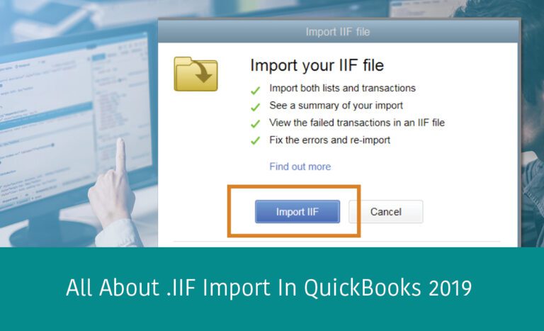 Enhanced Desktop Feature - QuickBooks' .IIF Import Functionality - Fourlane