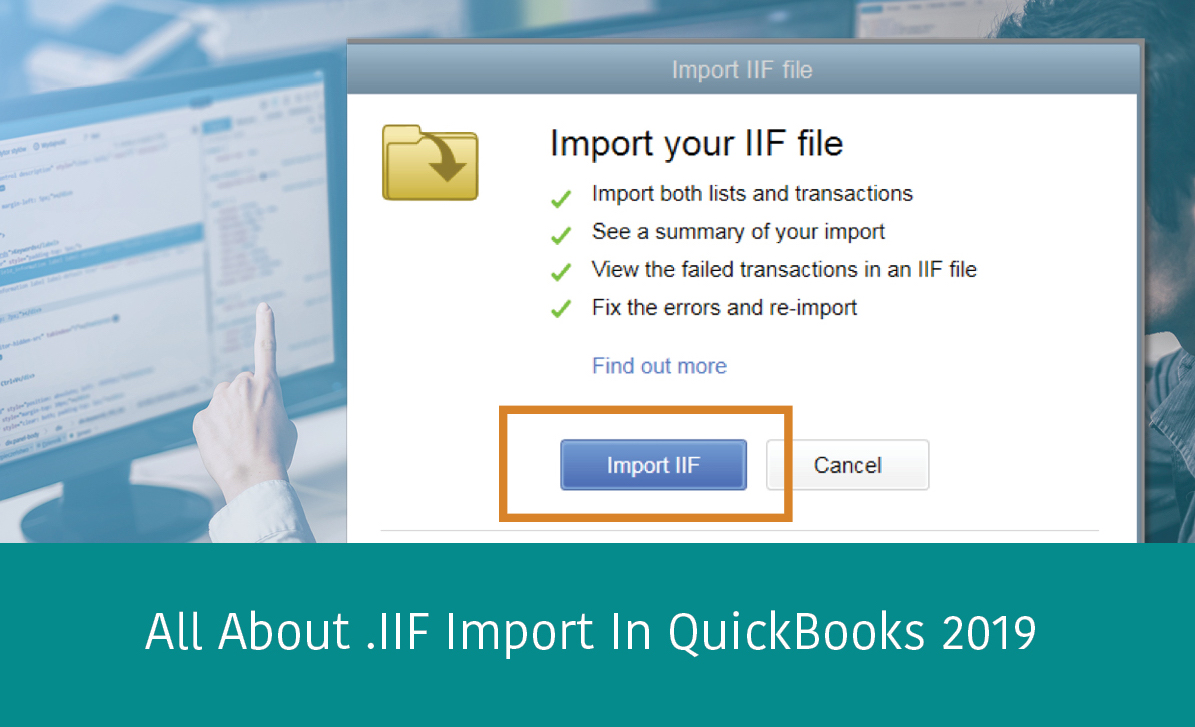 Enhanced Desktop Feature - QuickBooks' .IIF Import Functionality - Fourlane
