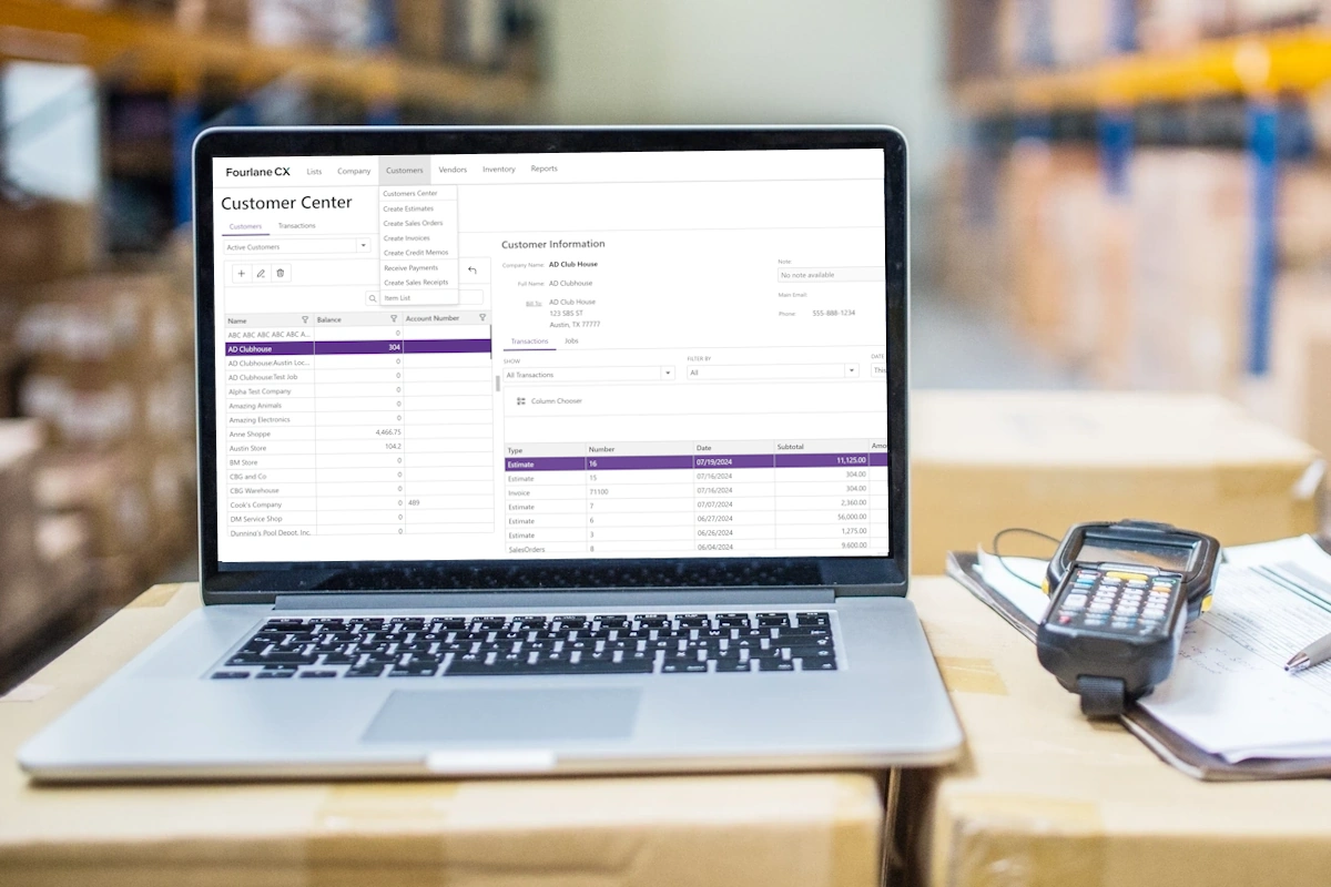 QuickBooks ERP Solutions For Your Business | Fourlane