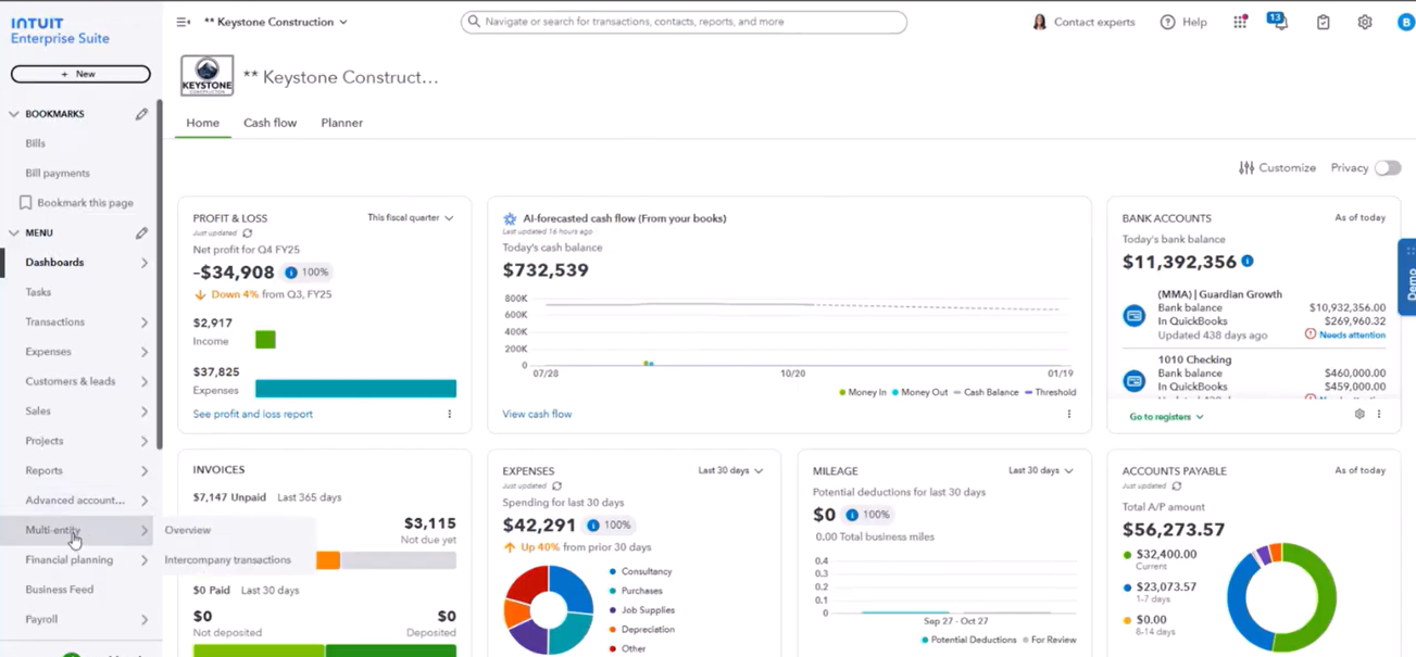 Intuit Enterprise Suite: A Comprehensive Overview Part 1